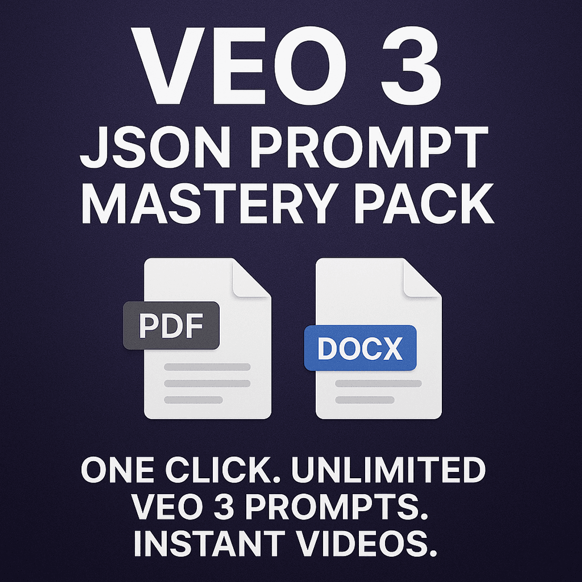 VEO 3 JSON Prompt Power Pack - Create Without Limits - Buymeacoffee