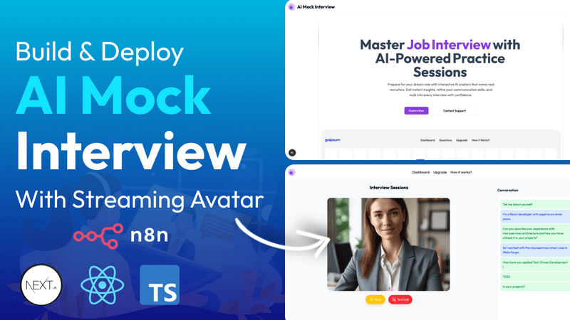 Full Stack AI Mock Interview NextJs App - Buymeacoffee