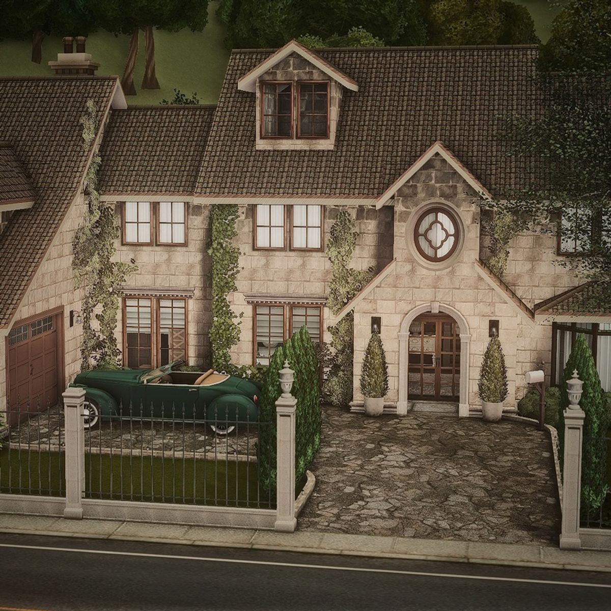 Classy English Manor ~ The Sims 2🏡 - Buymeacoffee