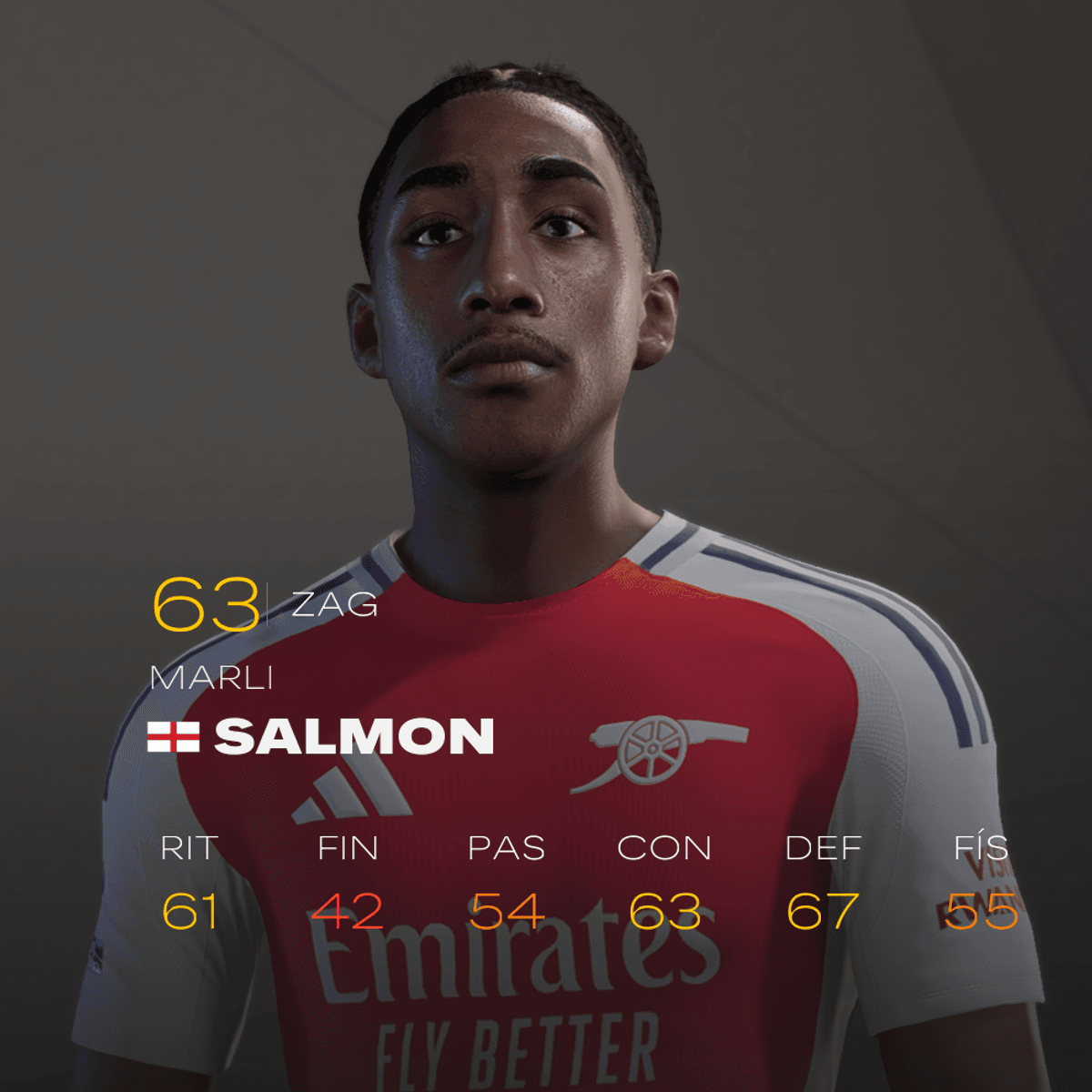 Face Marli Salmon mod for EA FC 25 - Buymeacoffee