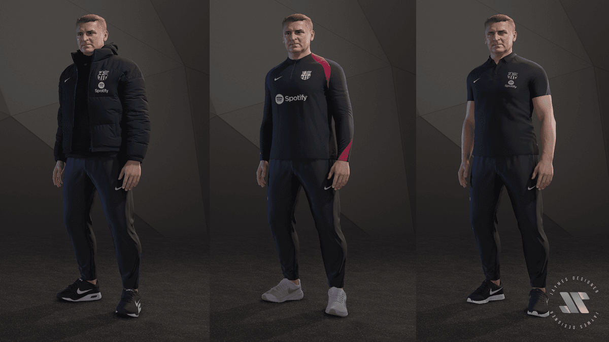 Barcelona Manager Kit - FC25 - Buymeacoffee