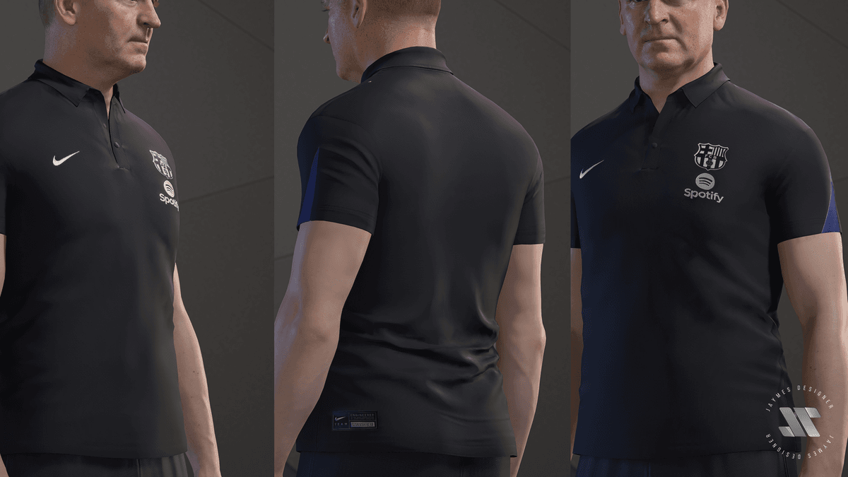 Barcelona Manager Kit - FC25 - Buymeacoffee