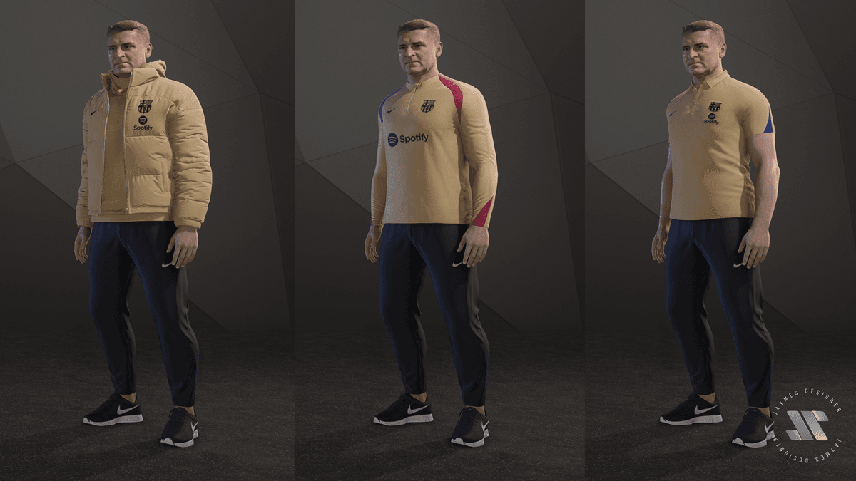 Barcelona Manager Kit - FC25 - Buymeacoffee