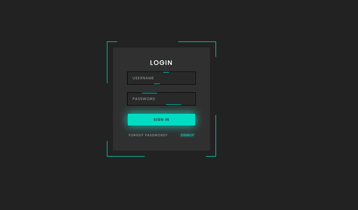 Animated Login Form Using HTML & CSS | Modern UI Design - Buymeacoffee