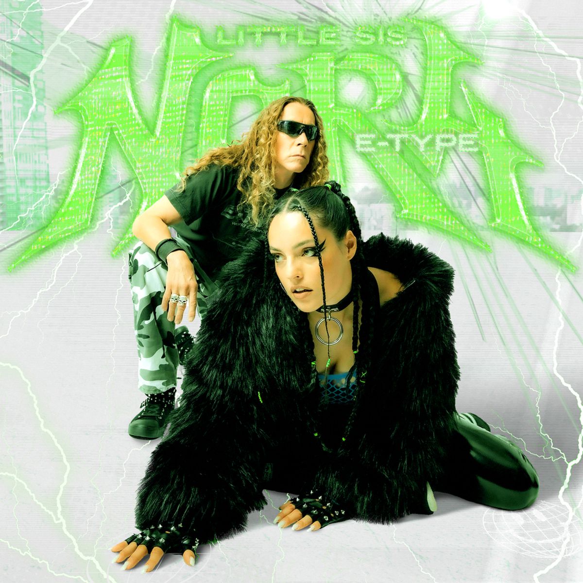 Little Sis Nora & E-Type - TECHNO TOWN [Acapella] - Buymeacoffee