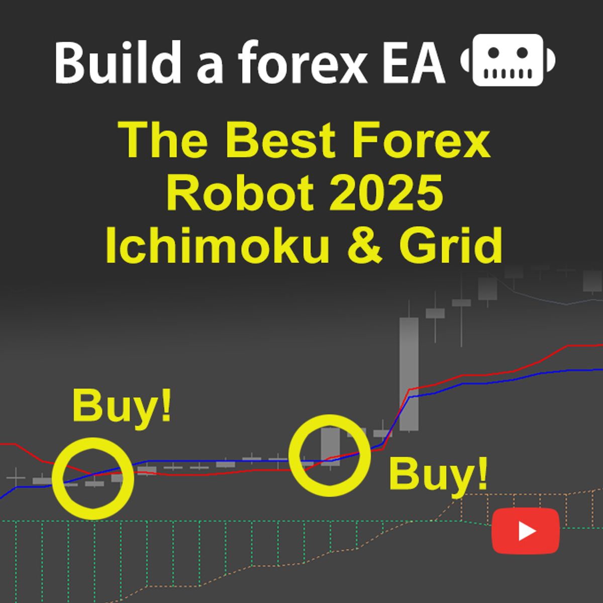 📈Best Forex EA Robot 2025 Based on the Ichimoku Indicator and Grid Strategy (.mt5)💸💸💸 - Buymeacoffee