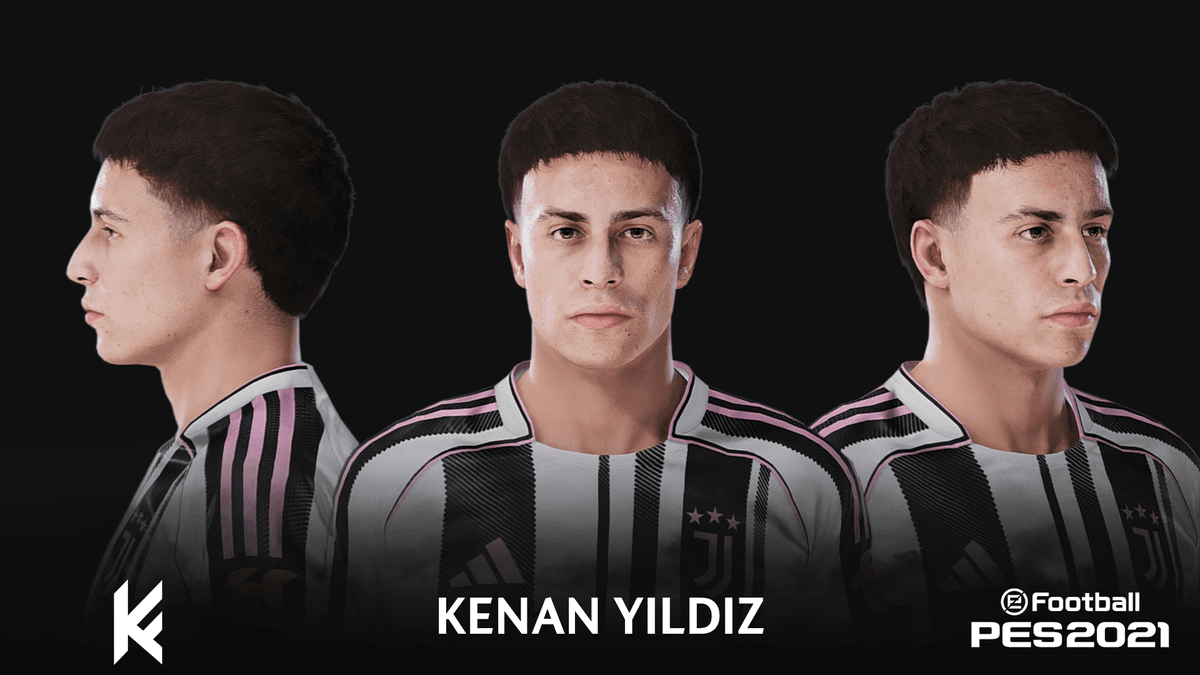 Kenan Yildiz v3 by Kodigo Facemaker (PES 2021) - Buymeacoffee