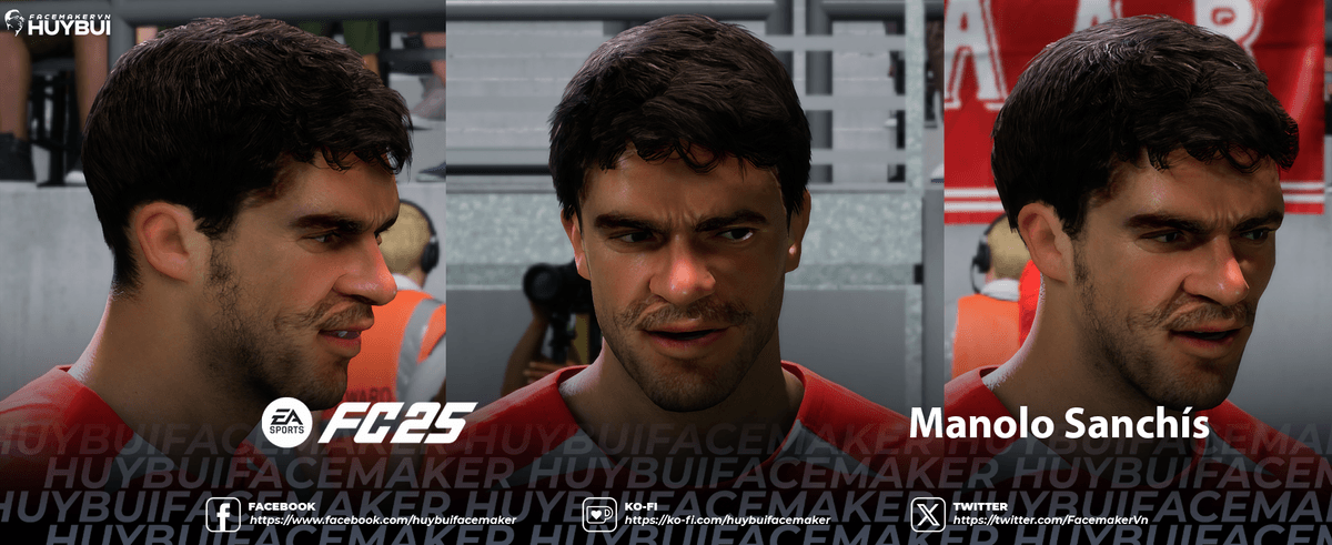 Manolo Sanchís fc25- CLASSIC FACE MOD - Buymeacoffee