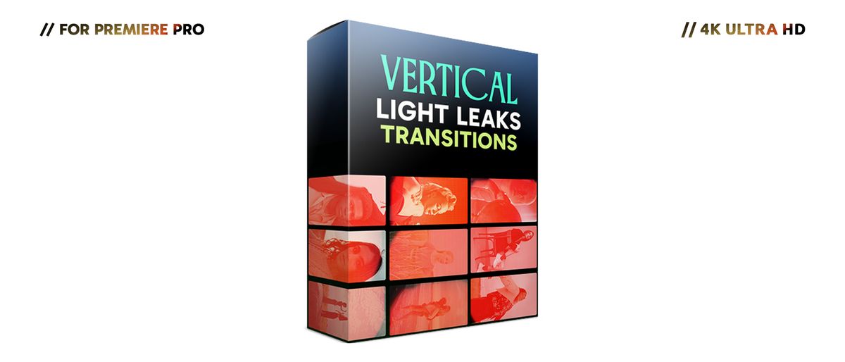 Vertical Light Leaks Transitions For Premiere Pro - Buymeacoffee