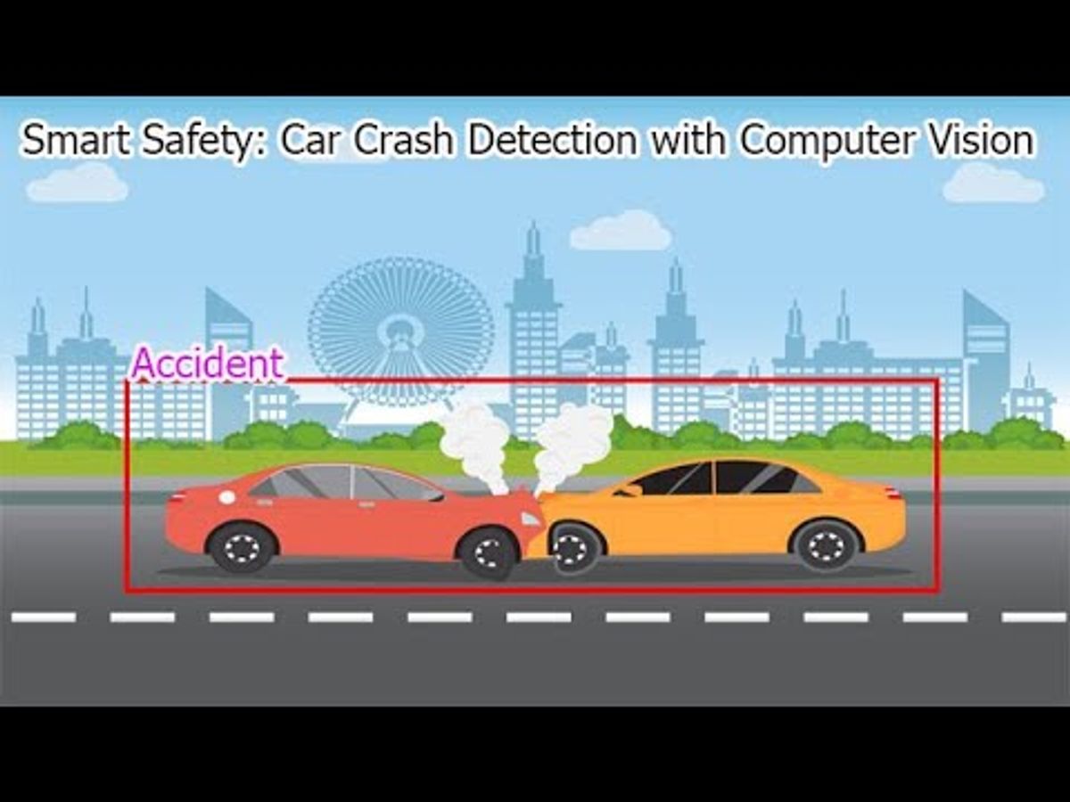 Taking Smart yolo v8 car crash detection | road accident detection yolo ...