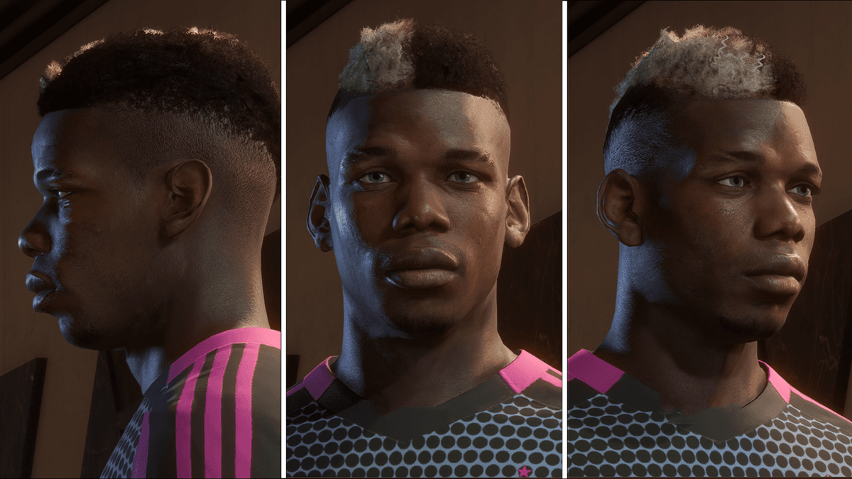 [CLASSIC] Paul Pogba (2019 - Half Blonde Hair) Face Mod - [FC 24/25][FIFA 23][FREE] - Buymeacoffee
