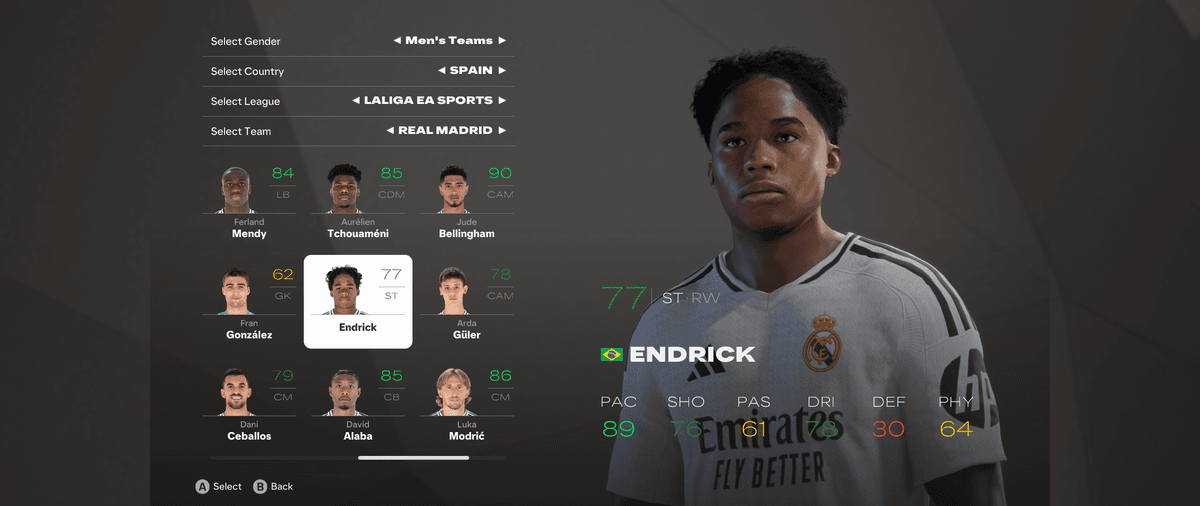 Endrick Felipe Moreira de Sousa FC25 all mesh and texture files ...