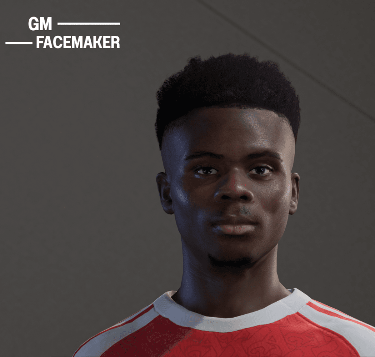 Bukayo Saka Face For FC25 - Buymeacoffee