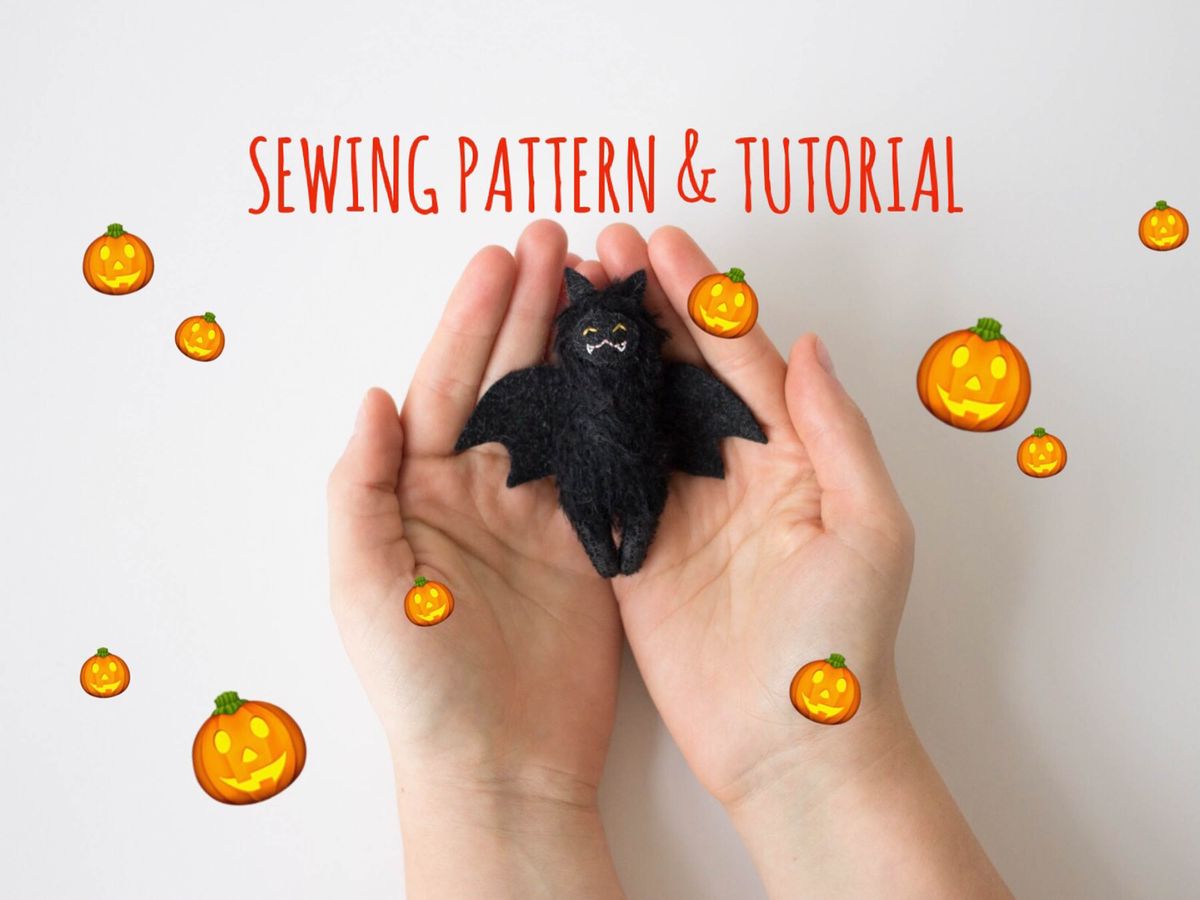 Mini Bat Sewing Pattern & Tutorial - Buymeacoffee