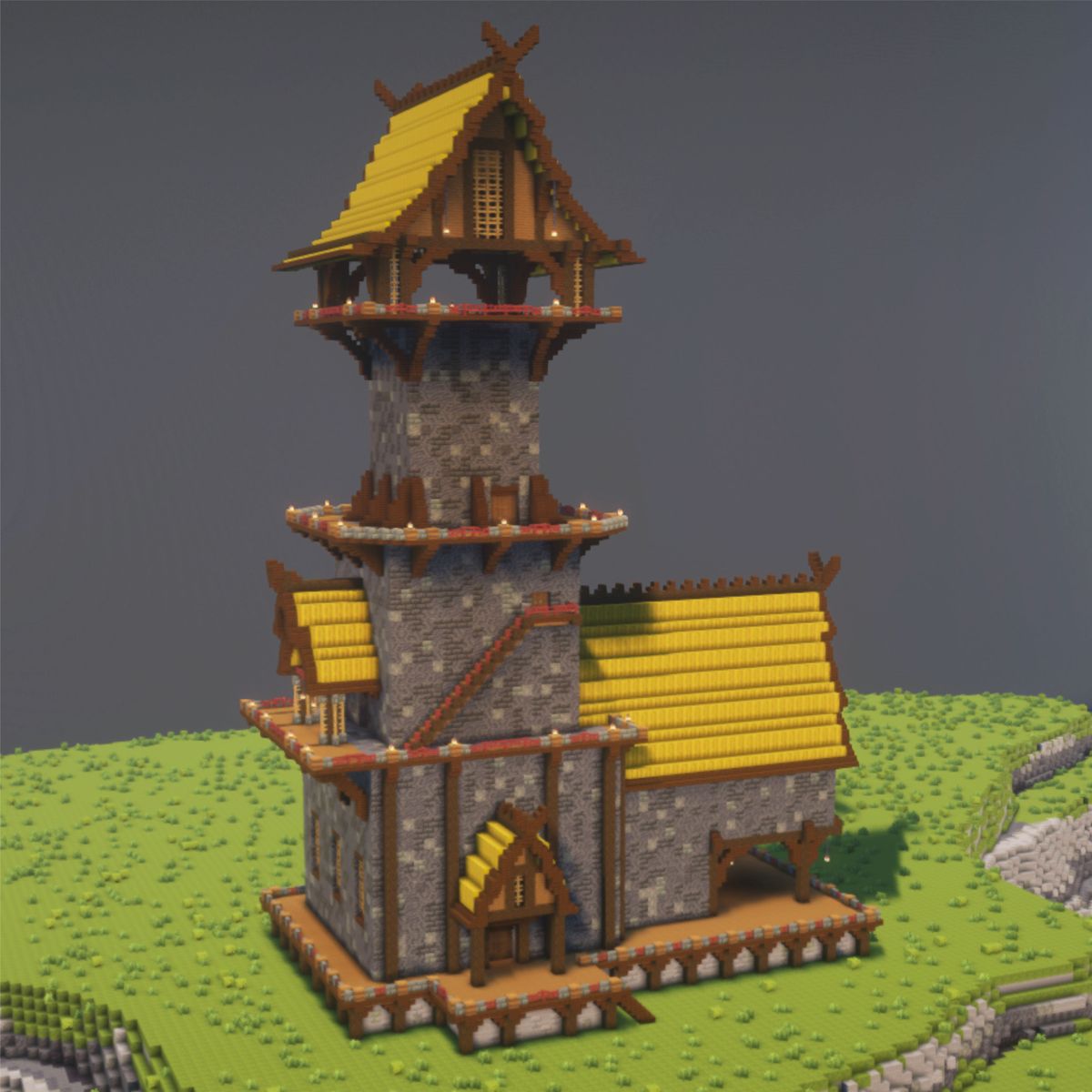 Snowy Pillager Outpost - Buymeacoffee