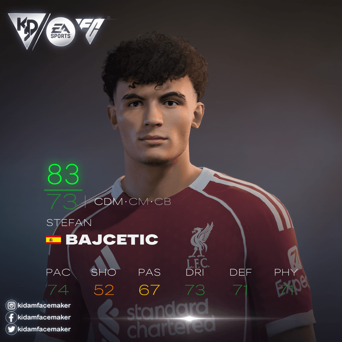 Stefan Bajcetic FC24 FC25 FC26 - Buymeacoffee