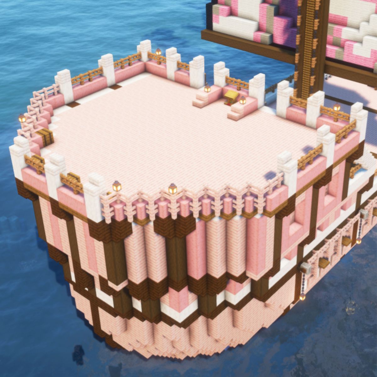 Cherry Blossom Ship - Buymeacoffee