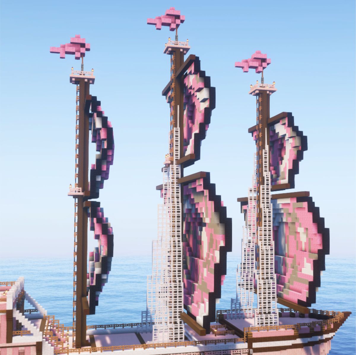 Cherry Blossom Ship - Buymeacoffee