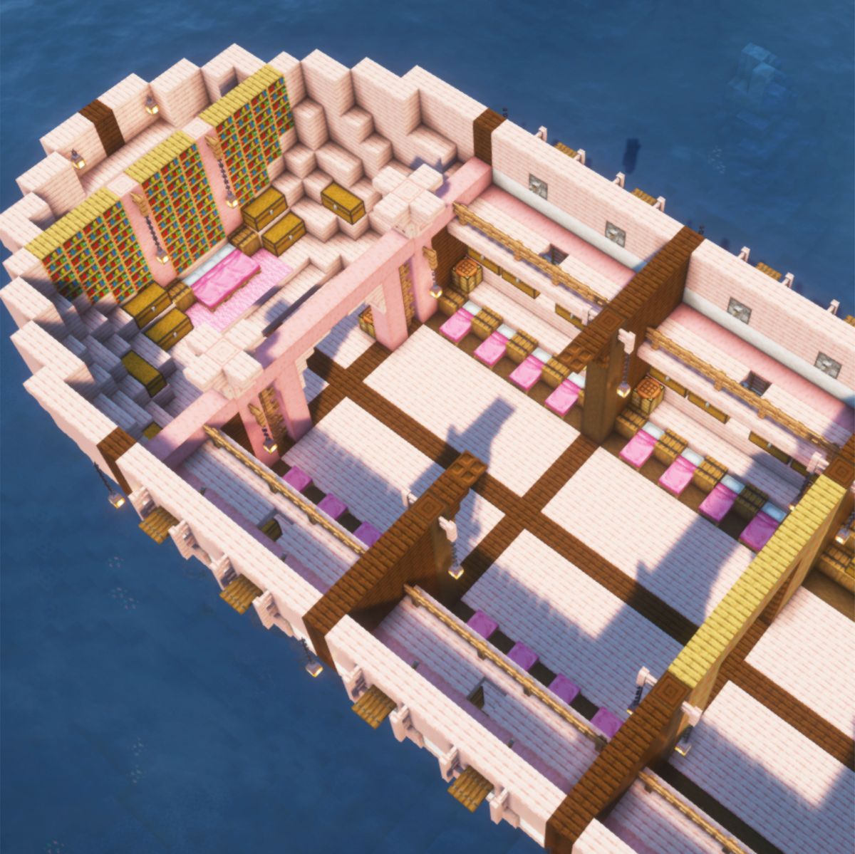 Cherry Blossom Ship - Buymeacoffee