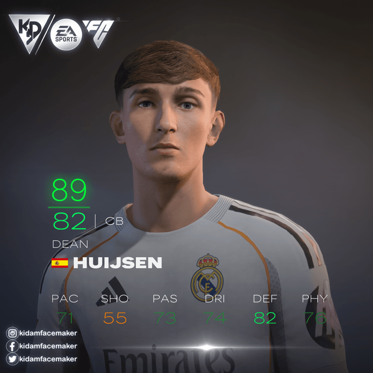 Dean Huijsen V2 FIFA23 FC24 FC25 FC26 - Buymeacoffee