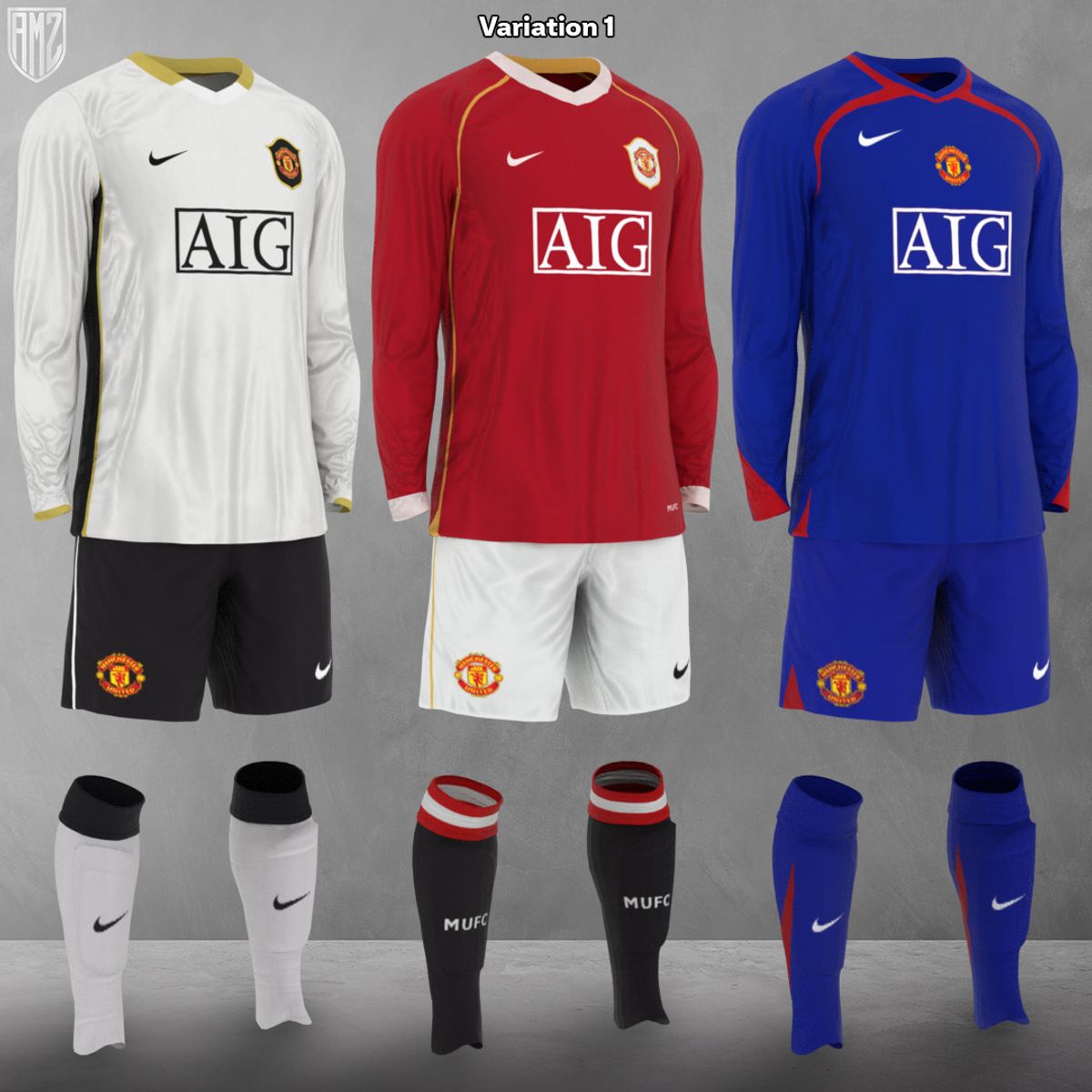 [FC26] Manchester United Kits 2007 + BPL Badge + Kitnumber - Buymeacoffee