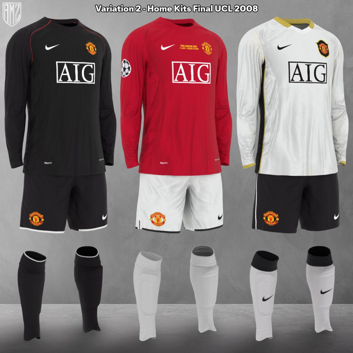 [FC26] Manchester United Kits 2008 + BPL Badge + Kitnumber - Buymeacoffee