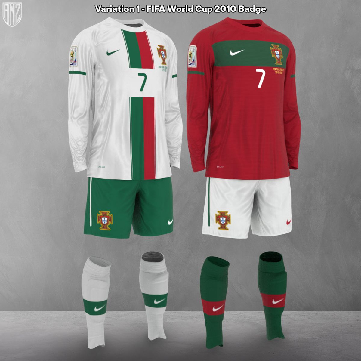 [FC26] Portugal Kits 2010 + FIFA World Cup 2010 Badge + Kitnumber ...