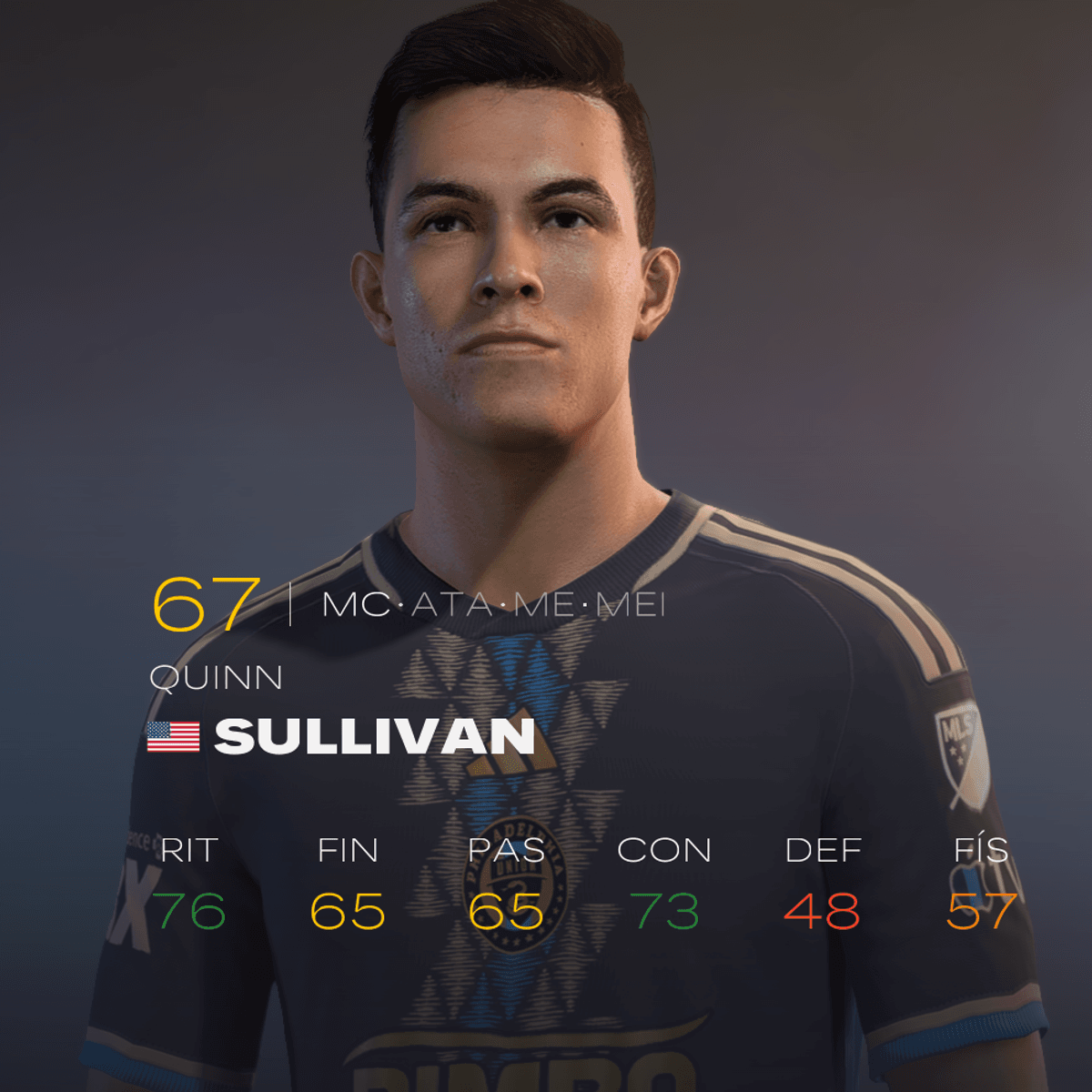 Face Quinn Sullivan mod for EA FC 26 - Buymeacoffee