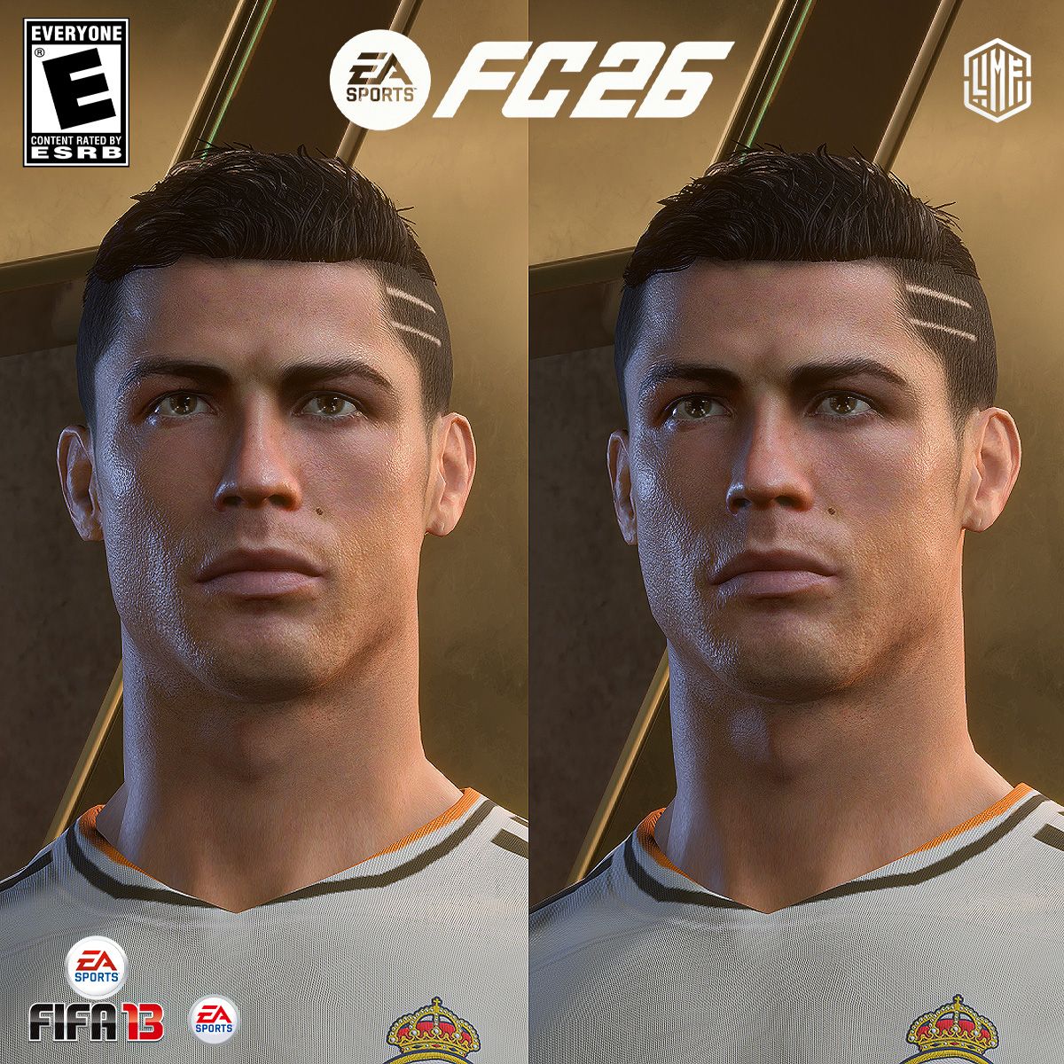 [FC26]CR7 2013 REAL MADRID VS JUVENTUS FACE MOD FOR FC 26V1 - Buymeacoffee