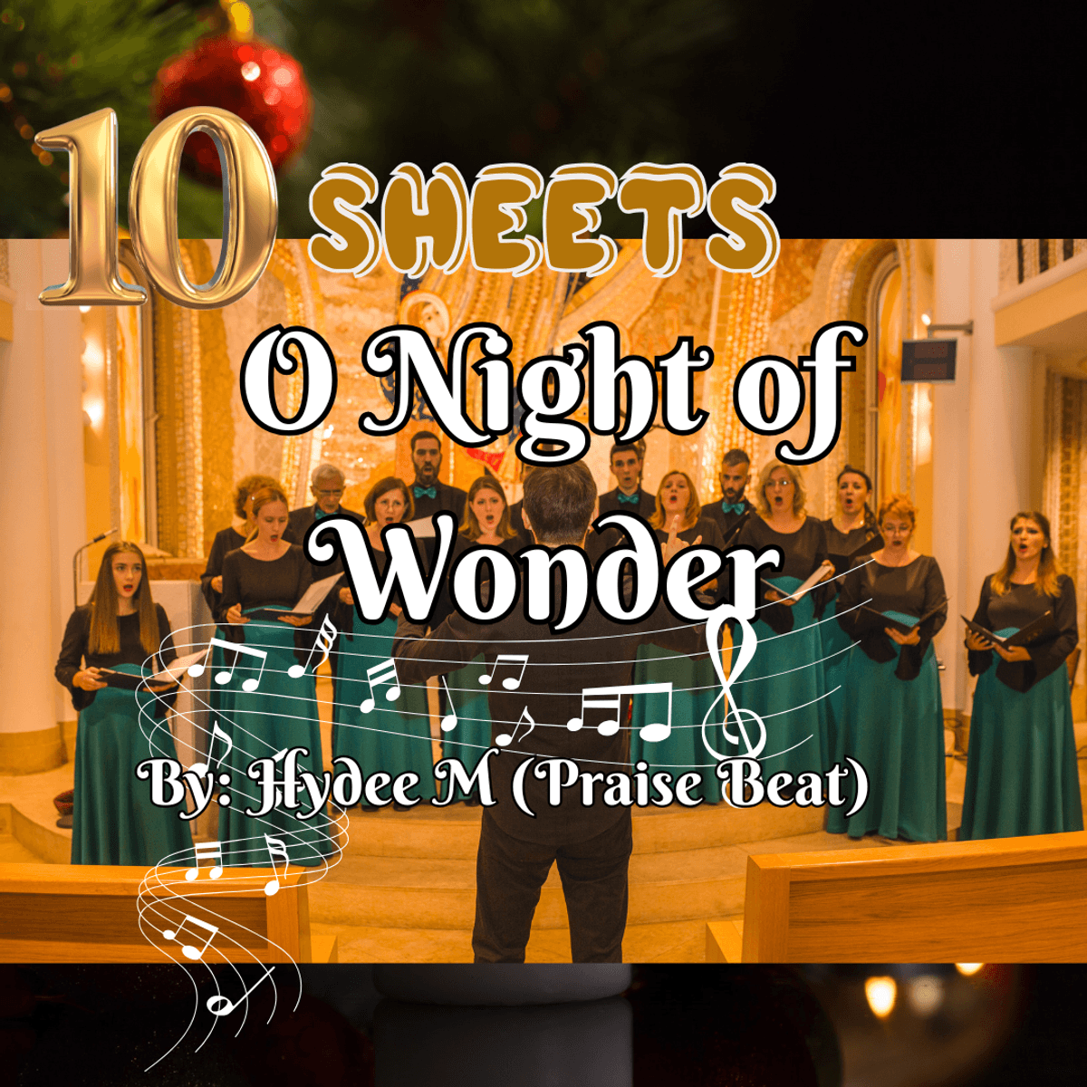 🌟 O Night of Wonder — TEN (10) COPY LICENSES Choral SATB + Piano Music ...
