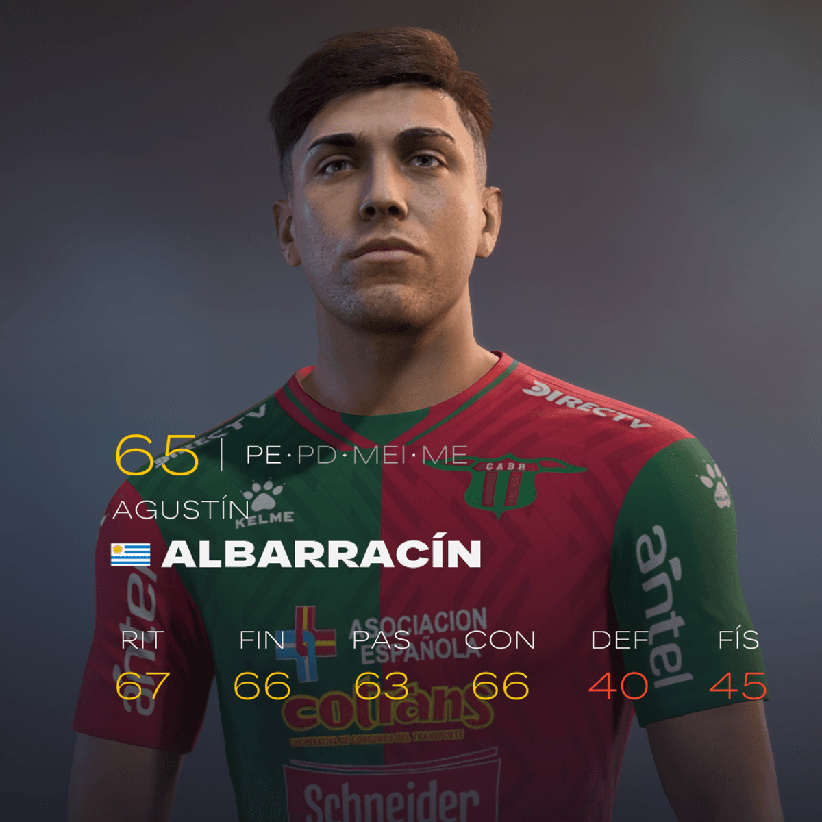 Face Agustin Albarracin mod for EA FC 26 - Buymeacoffee