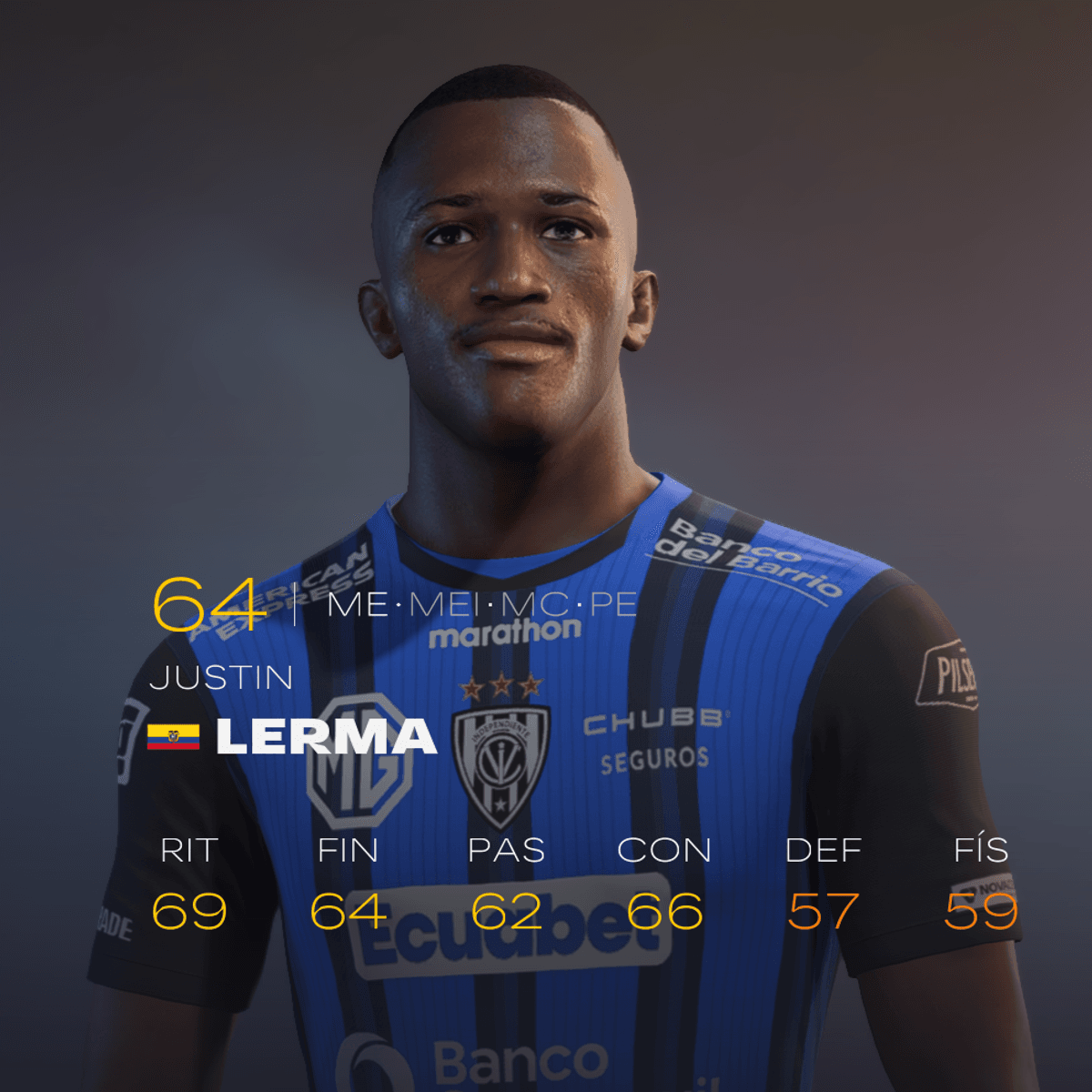 Face Justin Lerma mod for EA FC 26 - Buymeacoffee