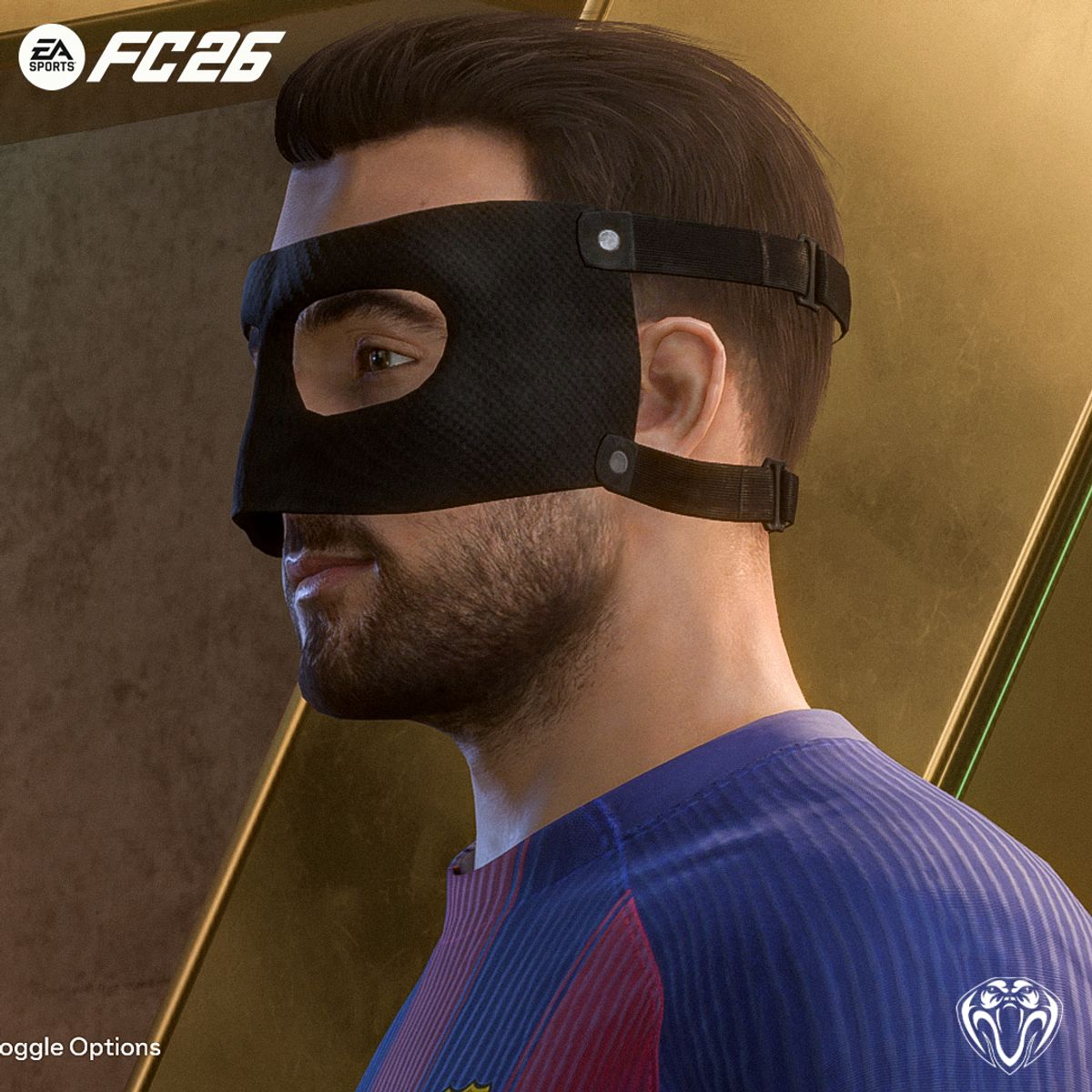 Eric García With Mask Face For FC26 - Buymeacoffee