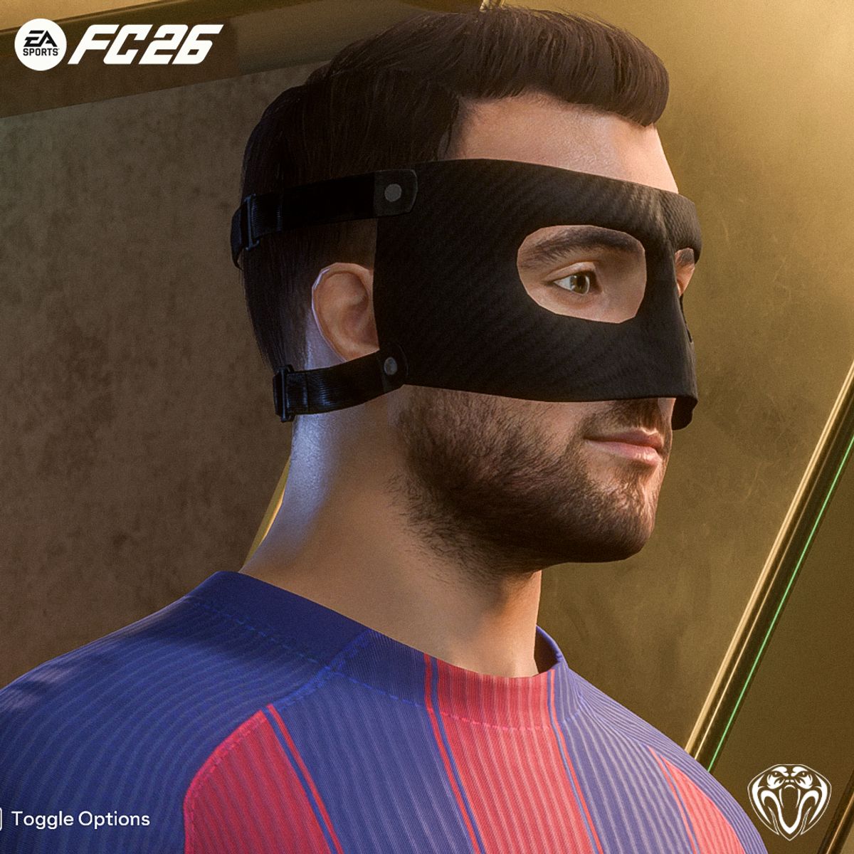 Eric García With Mask Face For FC26 - Buymeacoffee