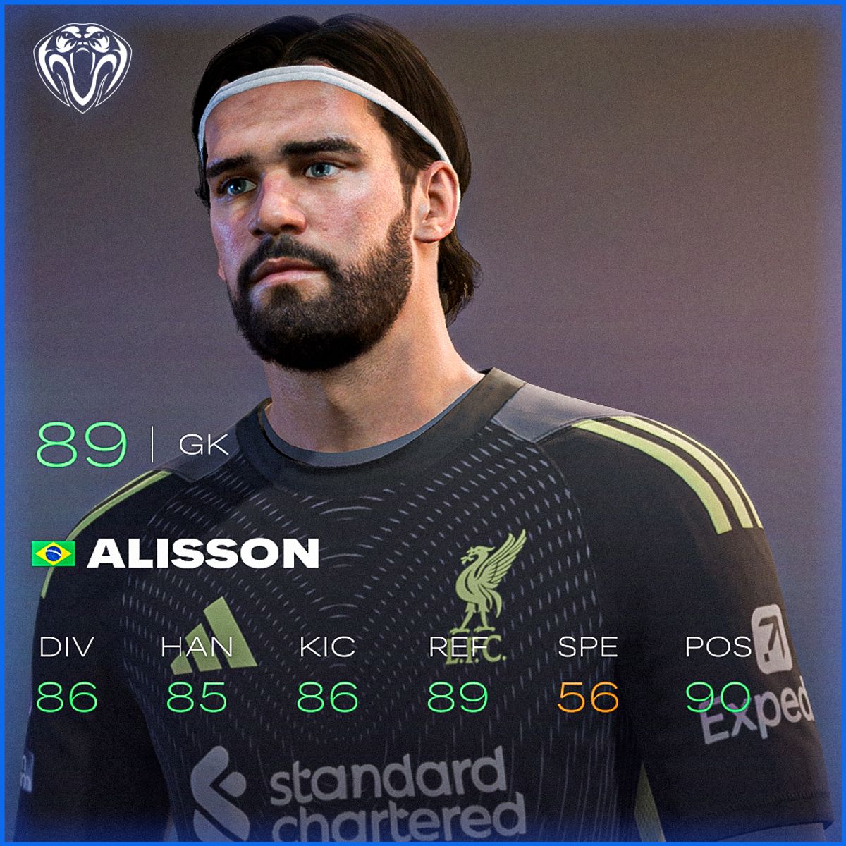 Alisson Becker Face For FC26 - Buymeacoffee