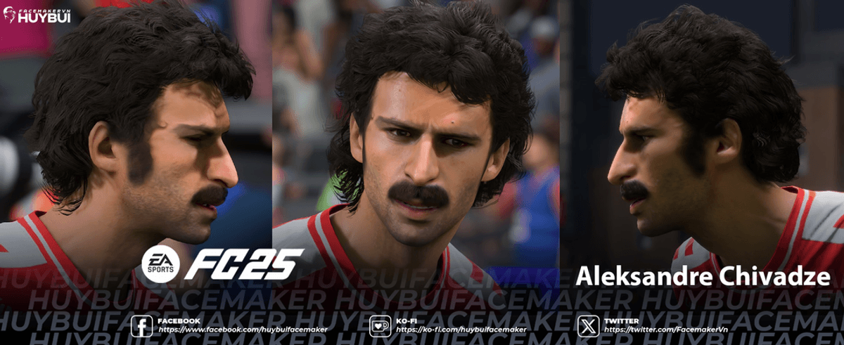 Aleksandre Chivadze FC24-25-26 FIFA 23 ALL MESH TEXTURE - Buymeacoffee