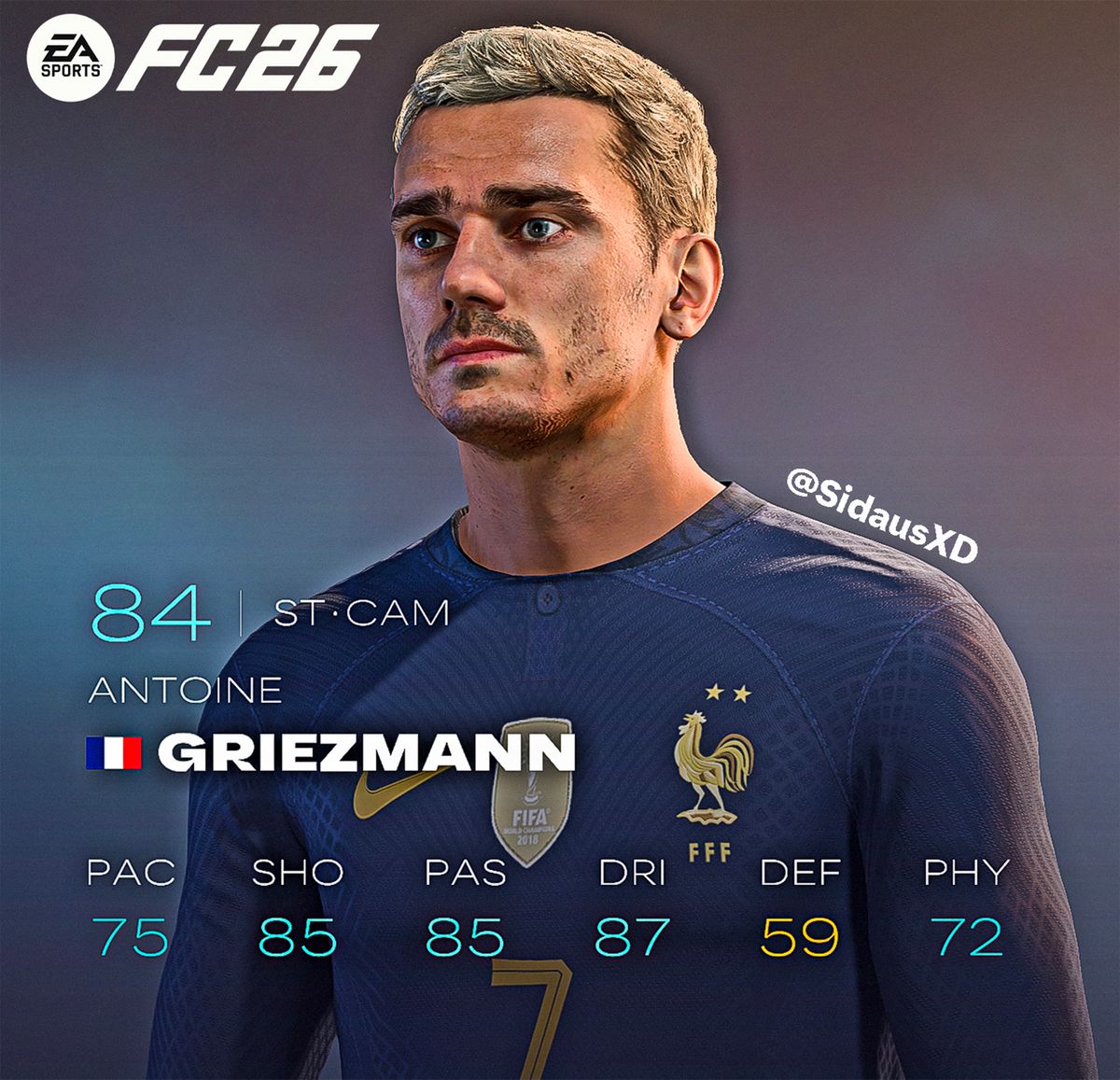 [FC26-FC25] Antoine Griezmann (WC 2022) - Buymeacoffee