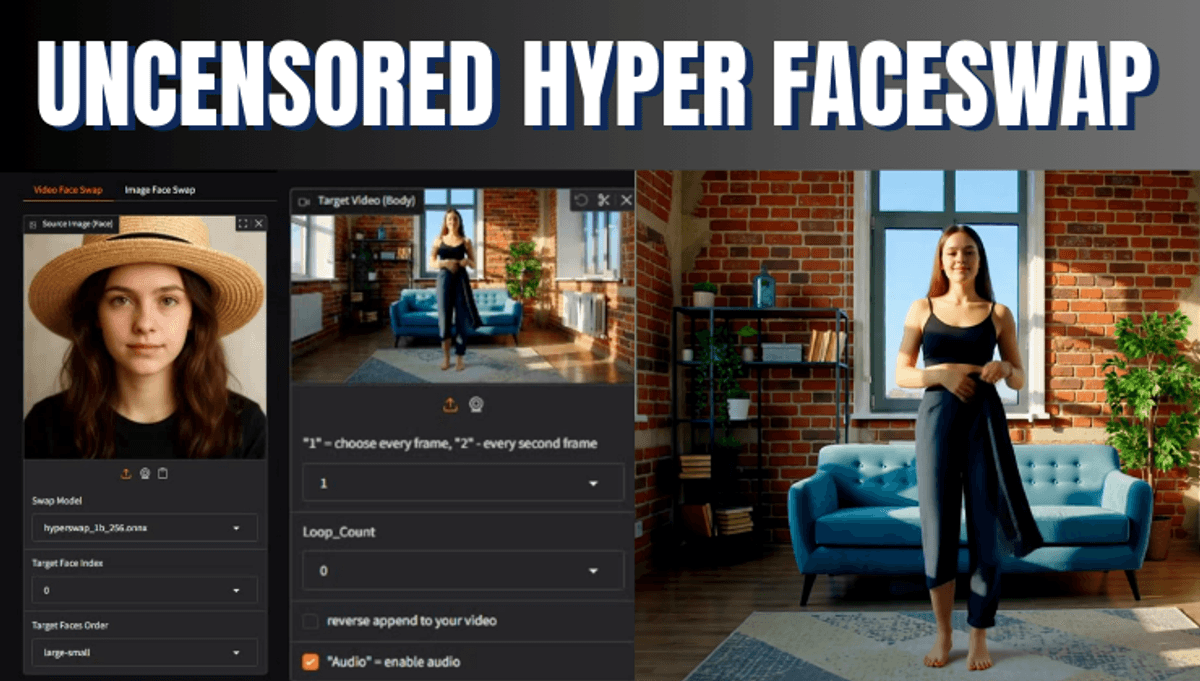 Hyper Faceswap: High-Quality Uncensored Face Swap Without Enhancers ! FULL INSTALLATION ...