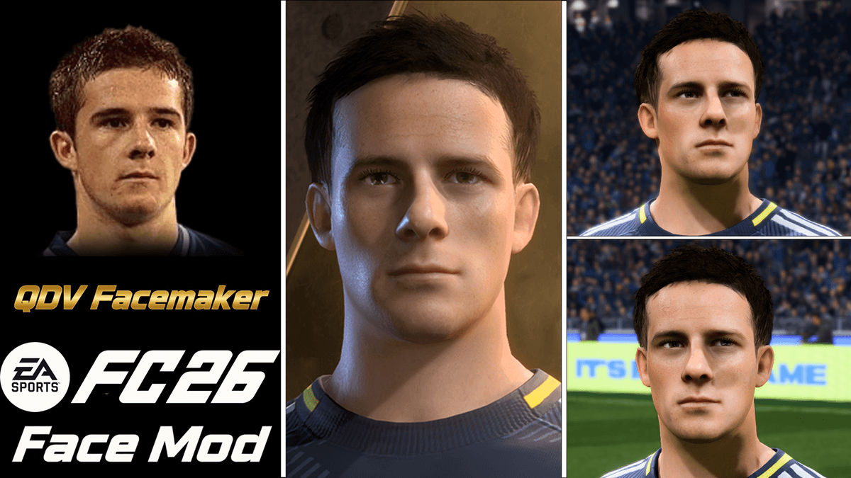 [CLASSIC] Barry Ferguson Face Mod - [FC 24/25/26] - Buymeacoffee