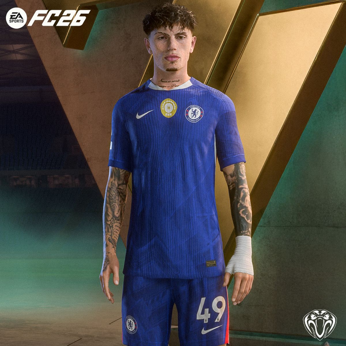 Alejandro Garnacho Face + Tattoos For FC26 - Buymeacoffee