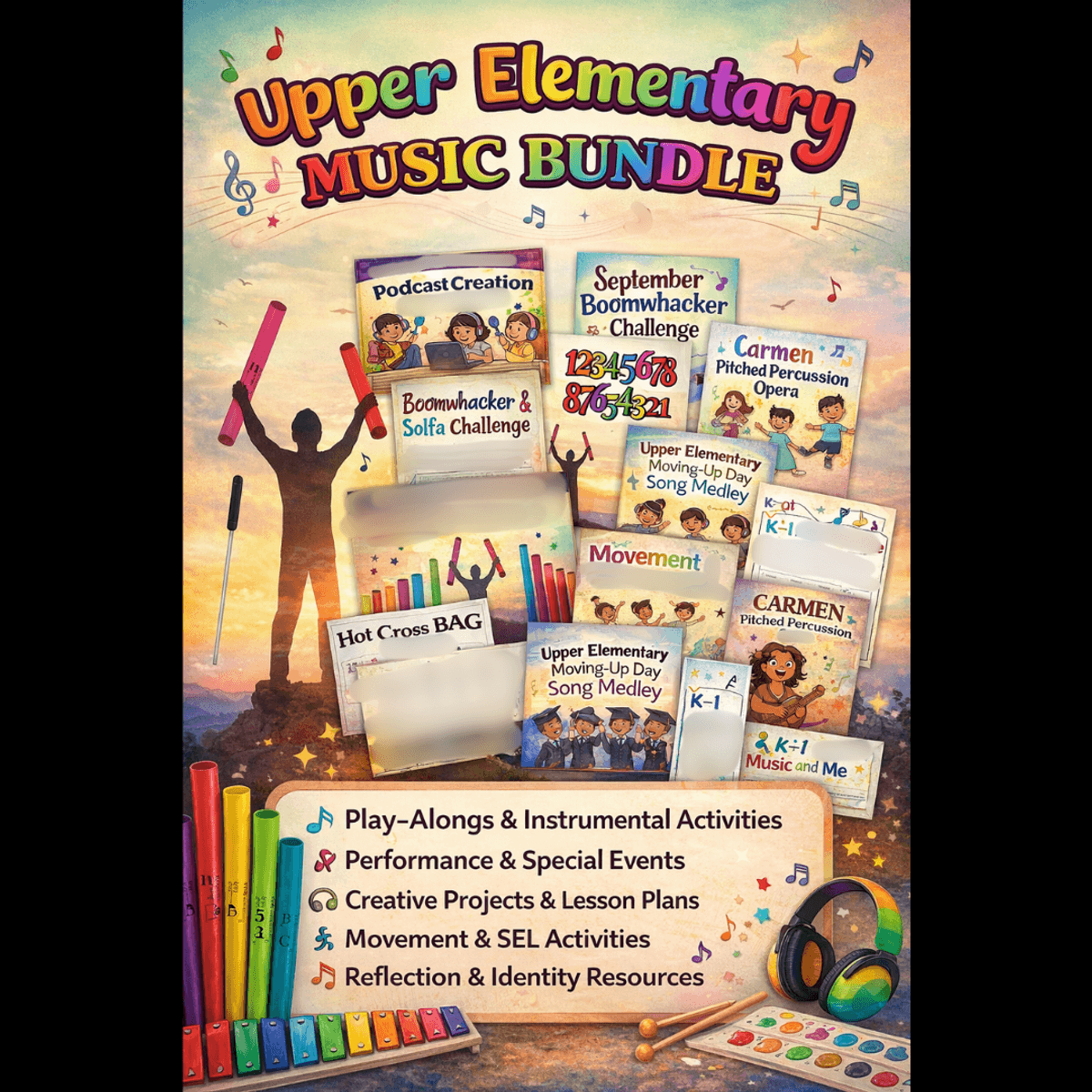 Upper Elementary Music Bundle - Buymeacoffee