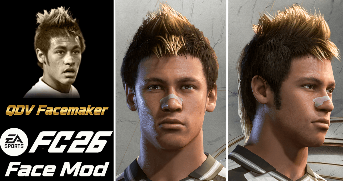 [CLASSIC] Neymar Júnior (2011) Face Mod - [FC 24/25/26][FIFA 23 ...