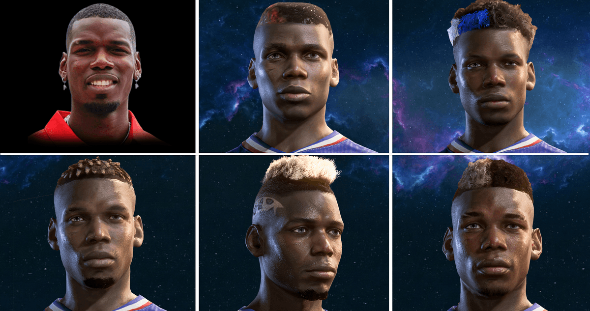 [CLASSIC] Paul Pogba Face Pack - [FC 24/25/26][FIFA 23] - Buymeacoffee