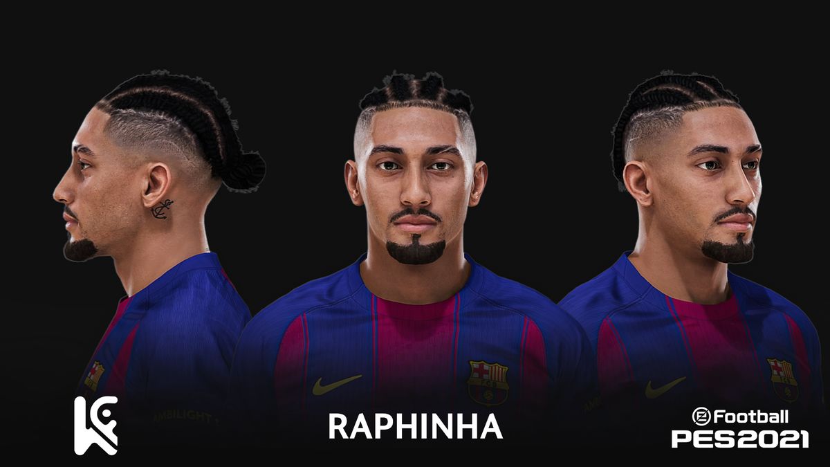 Raphinha v3 by Kodigo Facemaker (PES 2021) - Buymeacoffee
