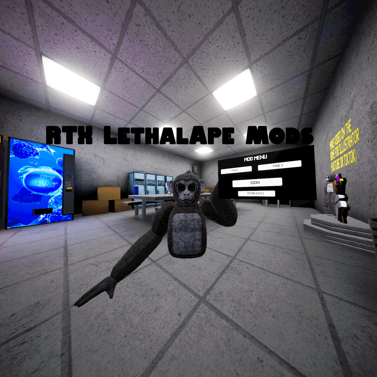 RTX Lethal Ape Mods Unity Project - Buymeacoffee