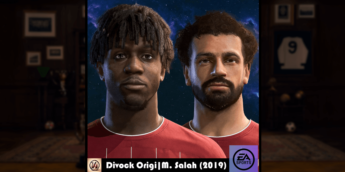 [FREE][CLASSIC] Divock Origi (2019) | Mohamed Salah (2018) Face Mod ...